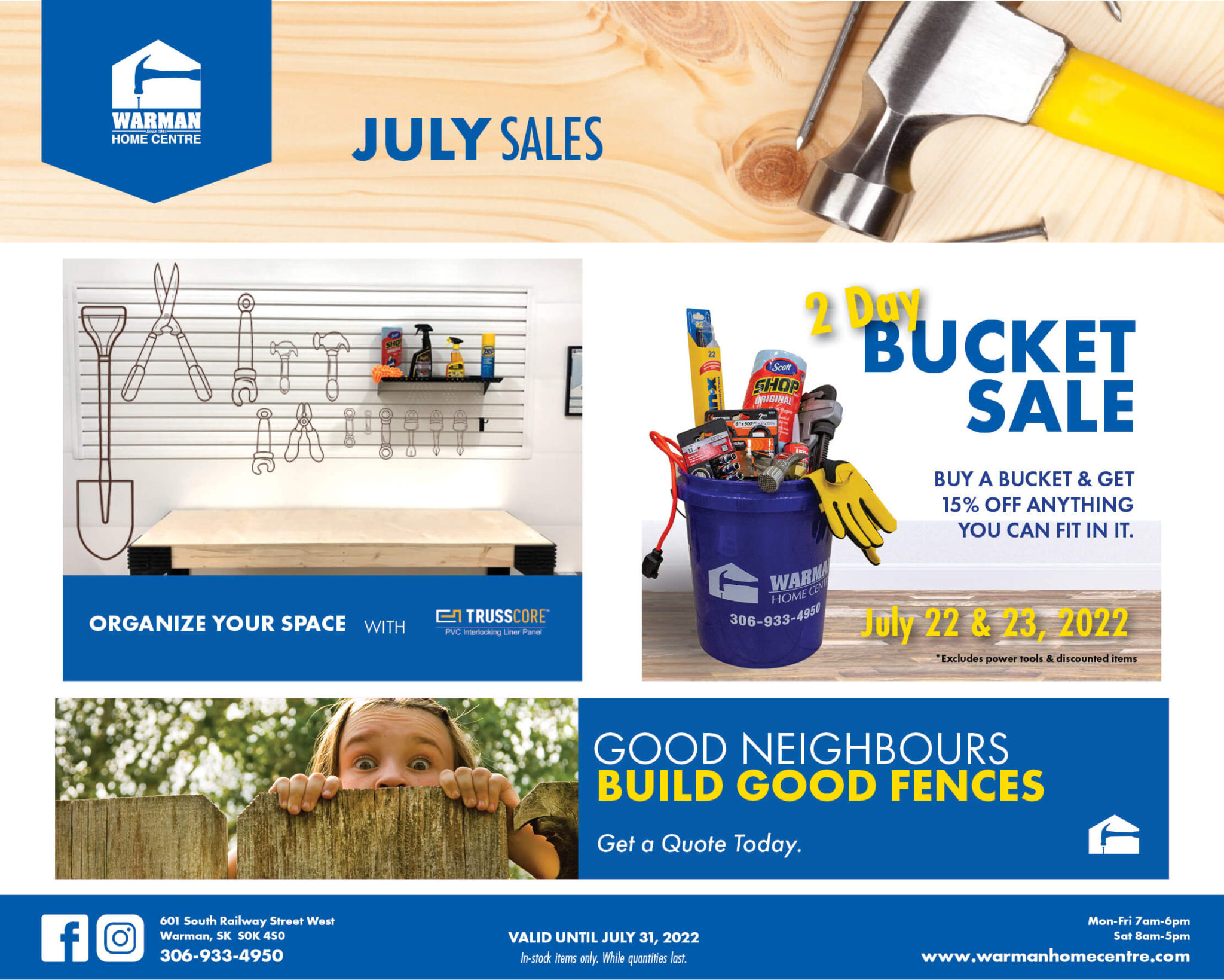 July 20223 | Warman Home Centre