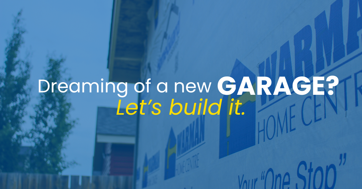 Garage website banner v2 | Warman Home Centre